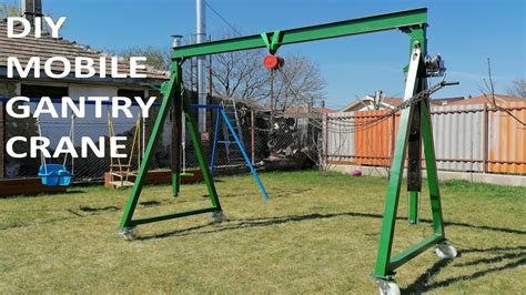 Homemade Gantry Crane Plans