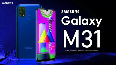 Samsung Galaxy M31 Specifications and Review - YouTube