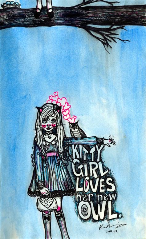 Karlee Beth Barr Artist Sketch Book Artwork Kitty