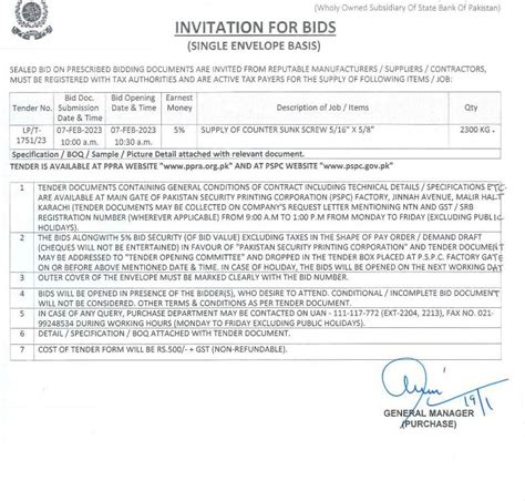 Important Notice 05 Corrigendum Addendum Tender Fp Sk 2612 Pspc