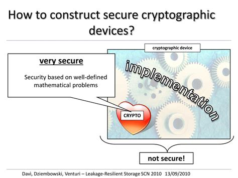 Ppt Leakage Resilient Storage Powerpoint Presentation Free Download Id3402787