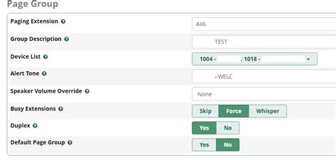 Paging Seems Broken On Pjsip With Gigaset N Applications Modules Freepbx Community Forums