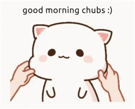 Good Morning Chubby Cheeks GIF Good Morning Chubby Cheeks GIF elementų paieška ir bendrinimas
