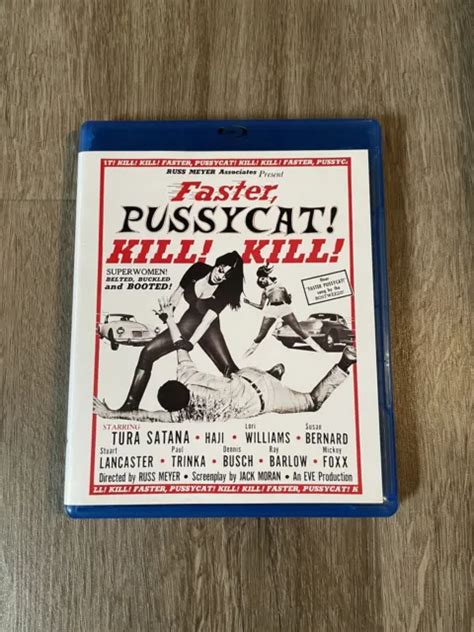 FASTER PUSSYCAT KILL Kill Bluray Russ Meyer UNCUT FILMS ULTRA RARE EUR