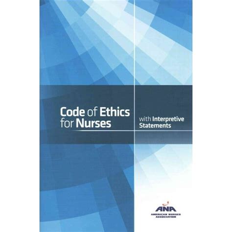Code Of Ethics For Nurses With Interpretive Statements Paperback By