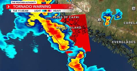 Tornado Warning In Place For Marco Island Collier County News