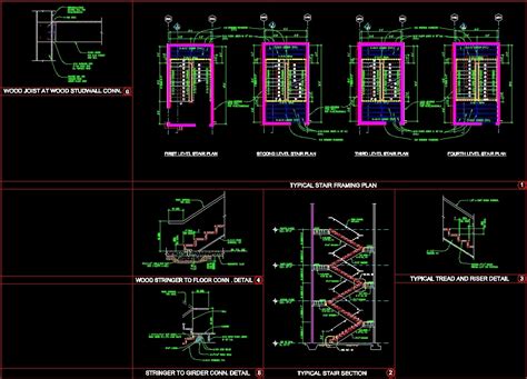 Stair Details Dwg Detail For Autocad • Designs Cad