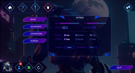 Sci Fi Cyberpunk Ui Pack 3 By Ultra Knight