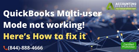 QuickBooks Multi User Mode Not Working Heres What To Do Scott M Aber CPA PC