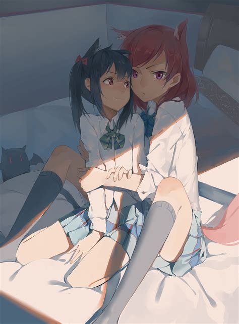 Nishikino Maki And Yazawa Nico Love Live And 1 More Drawn By