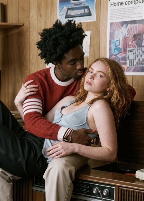 Caleb Mclaughlin And Sadie Sink Photoshoot
