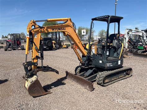 2017 Hyundai R25z 9ak Mini Excavator Ritchie Bros Auctioneers