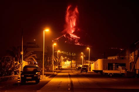 Lava From La Palma Volcano Surges After Crater Collapses [video]
