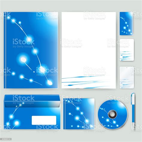 색 요소와 기업의 정체성 템플릿입니다 벡터 Brandbook 보고서 및 지침에 대 한 회사 비즈니스 스타일 추상적인 패턴 테마 일러스트 편지지 서식 파일입니다 개념에 대한