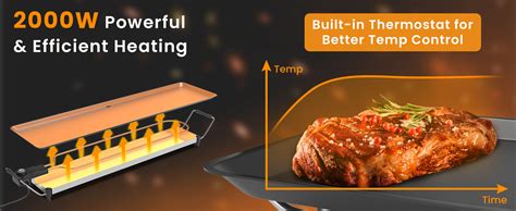 Costway 35 Electric Griddle Teppanyaki Grill Nonstick