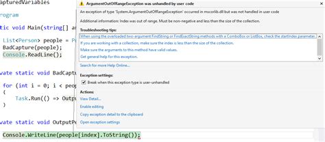 Jeremy Bytes Lambda Expressions Captured Variables And For Loops A Dangerous Combination