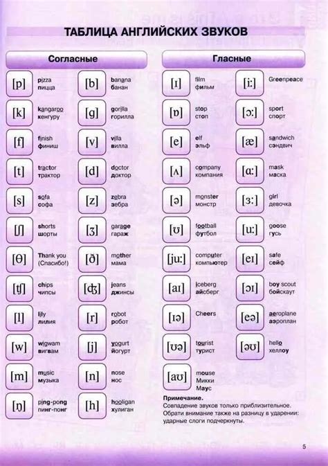 Распечатать транскрипции