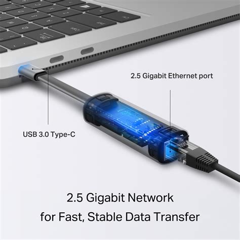 UE302C USB Type C To 2 5 Gigabit Ethernet Network Adapter TP Link United Kingdom