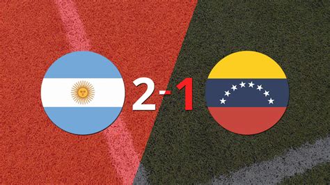 Doblete De Santiago López Guió El Triunfo De Argentina Sobre Venezuela