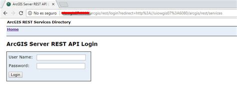 Uruleando Arcgis Server Rest Api Login