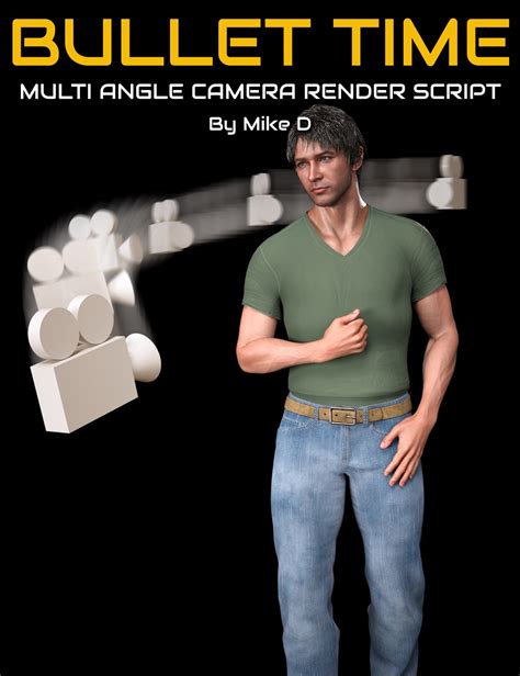 Bullet Time Multi Angle Camera Render Script And Tutorial Set Daz 3d