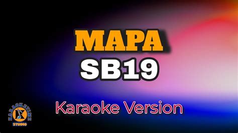 Mapa Sb19 Karaoke Version Youtube