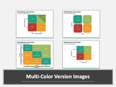 Performance Value Matrix For PowerPoint And Google Slides PPT Slides