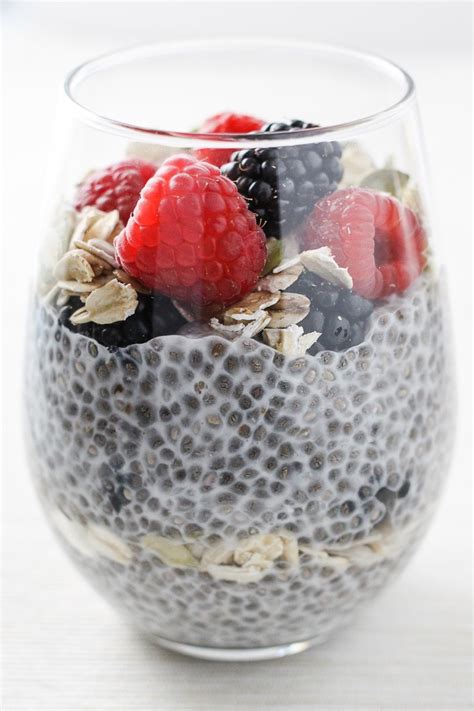 Chia Pudding Breakfast Parfait 3 Ways
