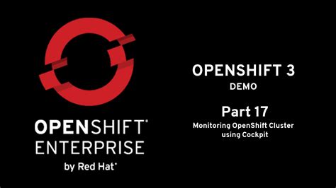 Monitoring An Openshift Cluster Using Cockpit