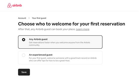 How To Turn Off Experienced Guests Option