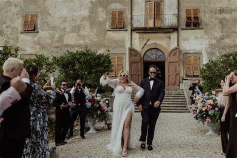 Heather Mcmahan S Bridal Style Was Vegas Showgirl Meets Italian Movie