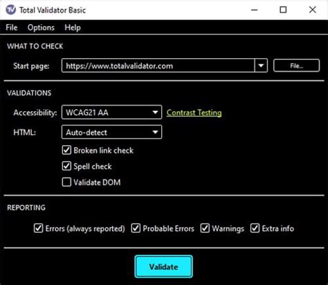 Baixar A última Versão Do Total Validator Para Firefox Grátis Em