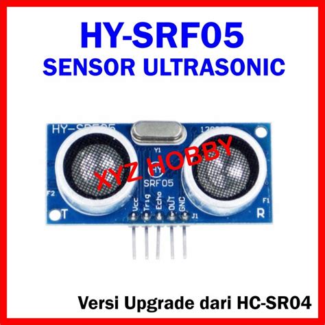 Jual Sensor Jarak Ultrasonik Hy Srf05 Upgrade Dari Ultrasonic Hc Sr04 Shopee Indonesia