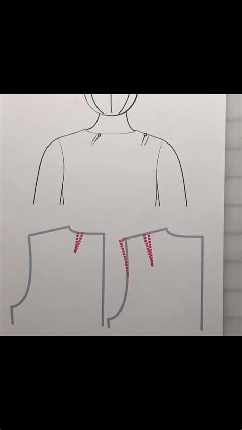Neck Gaping On Princess Seams From The Shoulder This Is How To Fix It