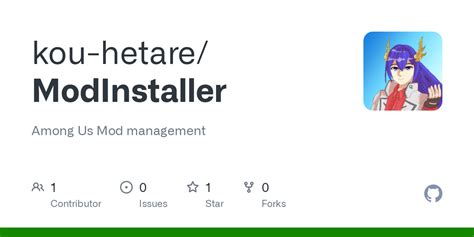 GitHub Kou Hetare ModInstaller Among Us Mod Management