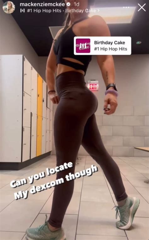 Teen Mom Mackenzie Mckee Shows Off Her Butt And Toned Frame In