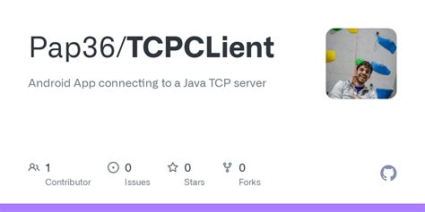 github pap36 tcpclient android app connecting to a java tcp server