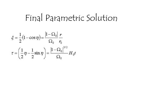 Ppt Final Parametric Solution Powerpoint Presentation Free Download