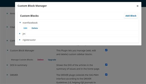 Insert Of Image In Custom Block Manager Software Support Pkp Community Forum
