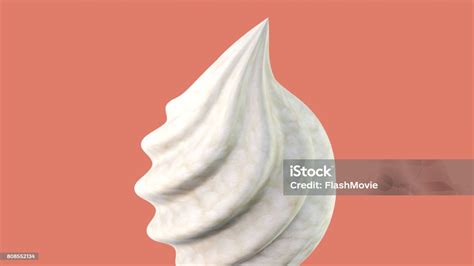 격리 된 배경에 절연 크림 선 풍을 채찍 질 3 차원 일러스트 레이 션 버터에 대한 스톡 사진 및 기타 이미지 버터 한 줌 드레싱 식품 Istock