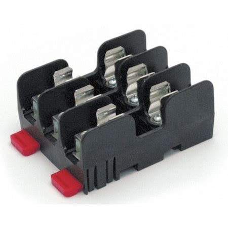 Littelfuse Fuse Block Midget UL Class 3 Poles Box Lug L60030M 3CDINR Zoro