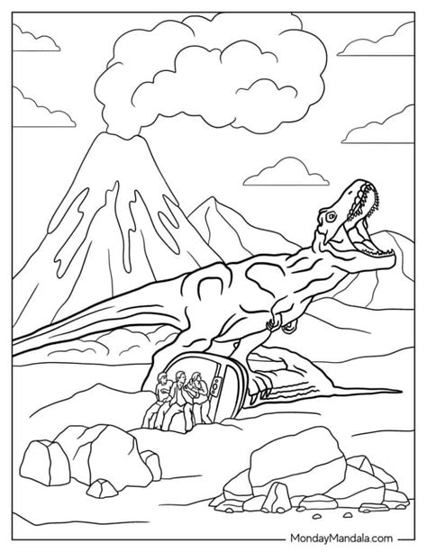 Jurassic Park Jeep Coloring Pages Jurassic Park Jeep Coloring Pages
