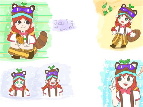 Jessie Tanuki By Patichi21 On Deviantart