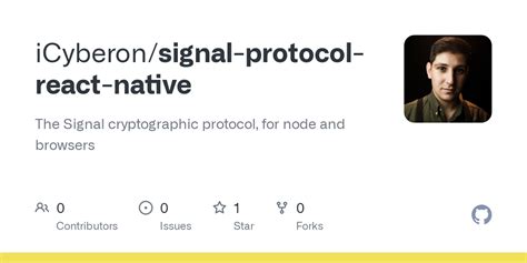 Github Icyberon Signal Protocol React Native The Signal Cryptographic Protocol For Node And