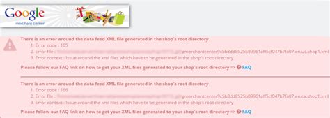 Why Were The Xml Files Not Created