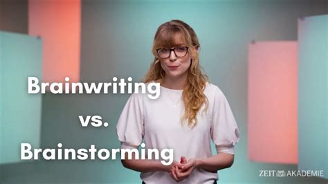 Martha Stolze On Linkedin Brainwriting Vs Brainstorming