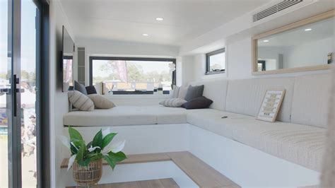 Entertainer Premium Tiny Lives Up To Its Name A Luxury Mobile Home