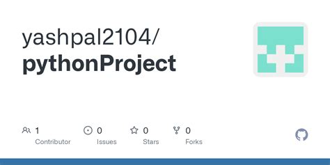 github yashpal2104 pythonproject