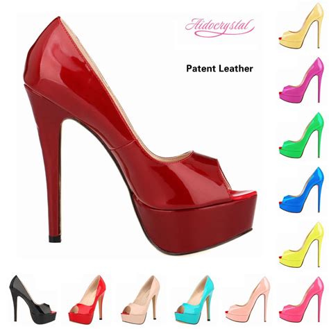 Aidocrystal Plus Size 11 Fashion Shoes Women Pumps Peep Toe Basic