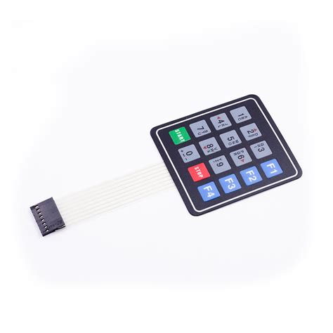 X Key Matrix Membrane Switch Keypad Keyboard Membrane And Matrix